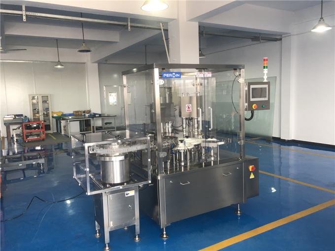 IVD Double Head 3ml Sterile Vial Filling Machine PLC Control