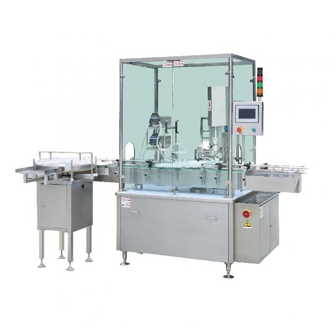 GMP 125ml Pharma Aseptic Rotary Bottle Filling Machine