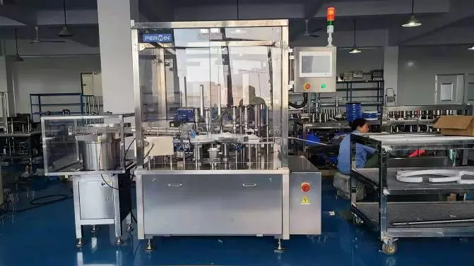 Culture Media Aseptic Filling Machine 125ml 250ml 500ml 1000ml