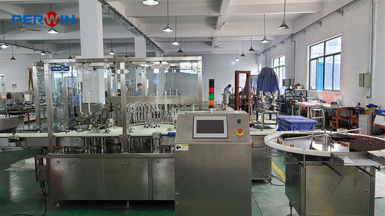 10 Sets of Pump Rotary Valve Controlled Automated Vial Filler with ...