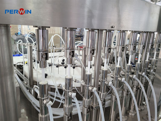 10 Sets of Pump Rotary Valve Controlled Automated Vial Filler with ...