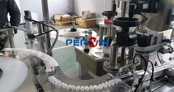 CE Vial Filling Line Plugging Capping Machine For Microscale Volume ...