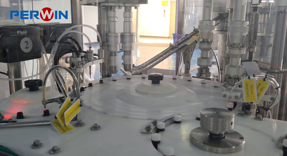 High Capacity Vial Filling Line - Stainless Steel Construction