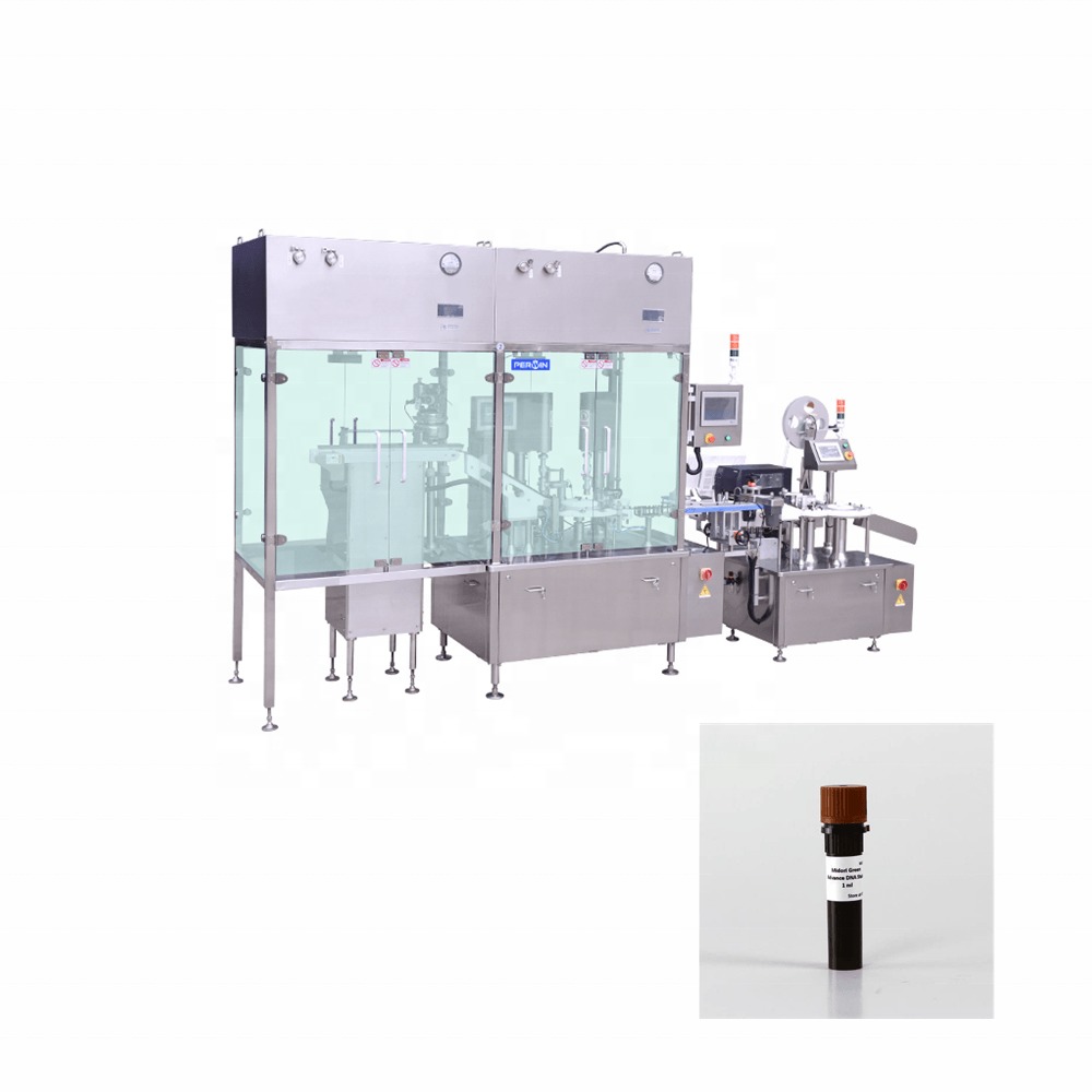 Automated Tube Filling Capping Labeling Machine for IVD Kits