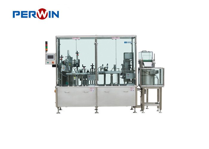 CE Vial Filling Line Plugging Capping Machine For Microscale Volume ...