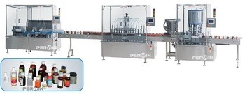 30ml Syrup Filling Machine Capping And Labeling Production Line