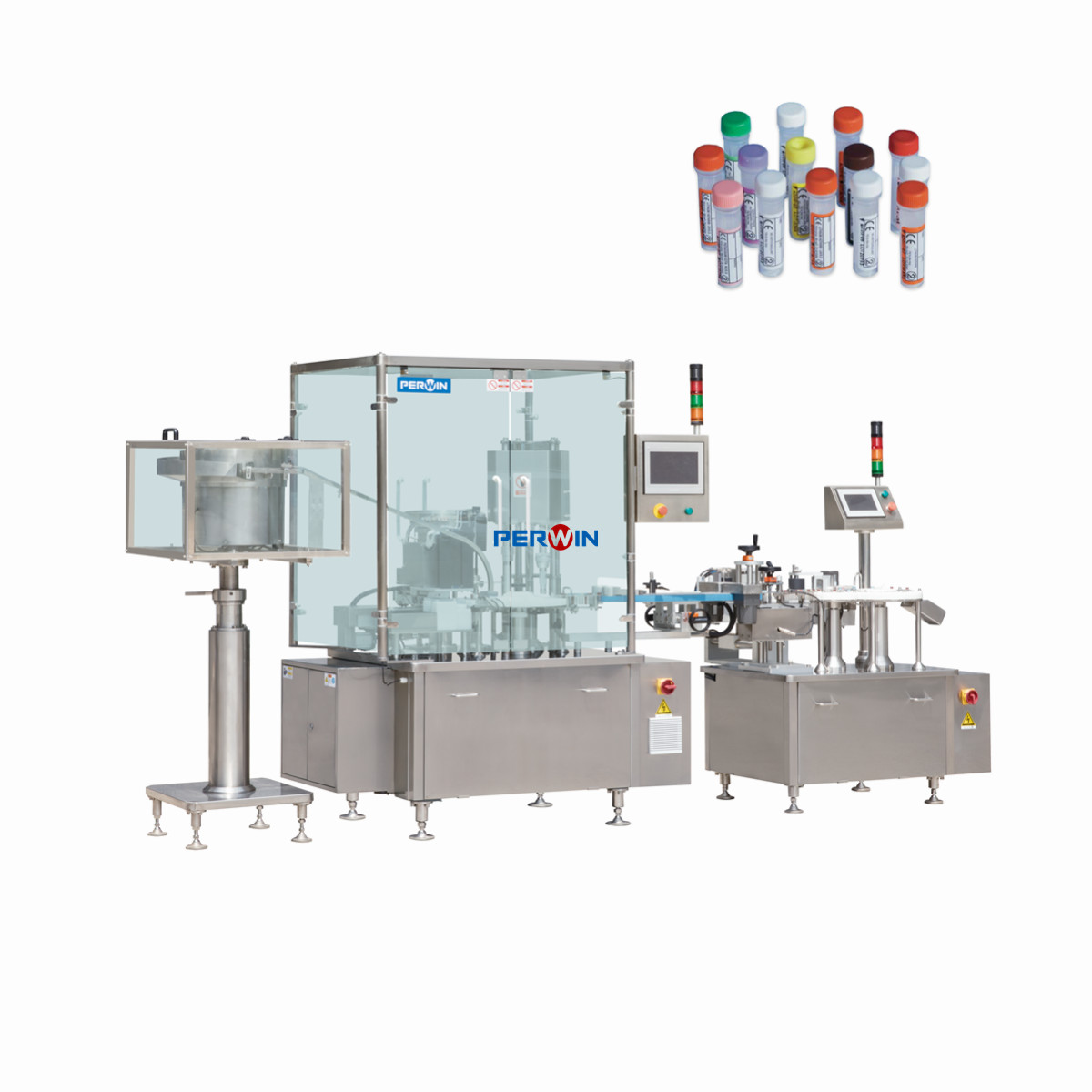 aseptic sampling tube auto liquid filling machine for Immunoassays 3ml
