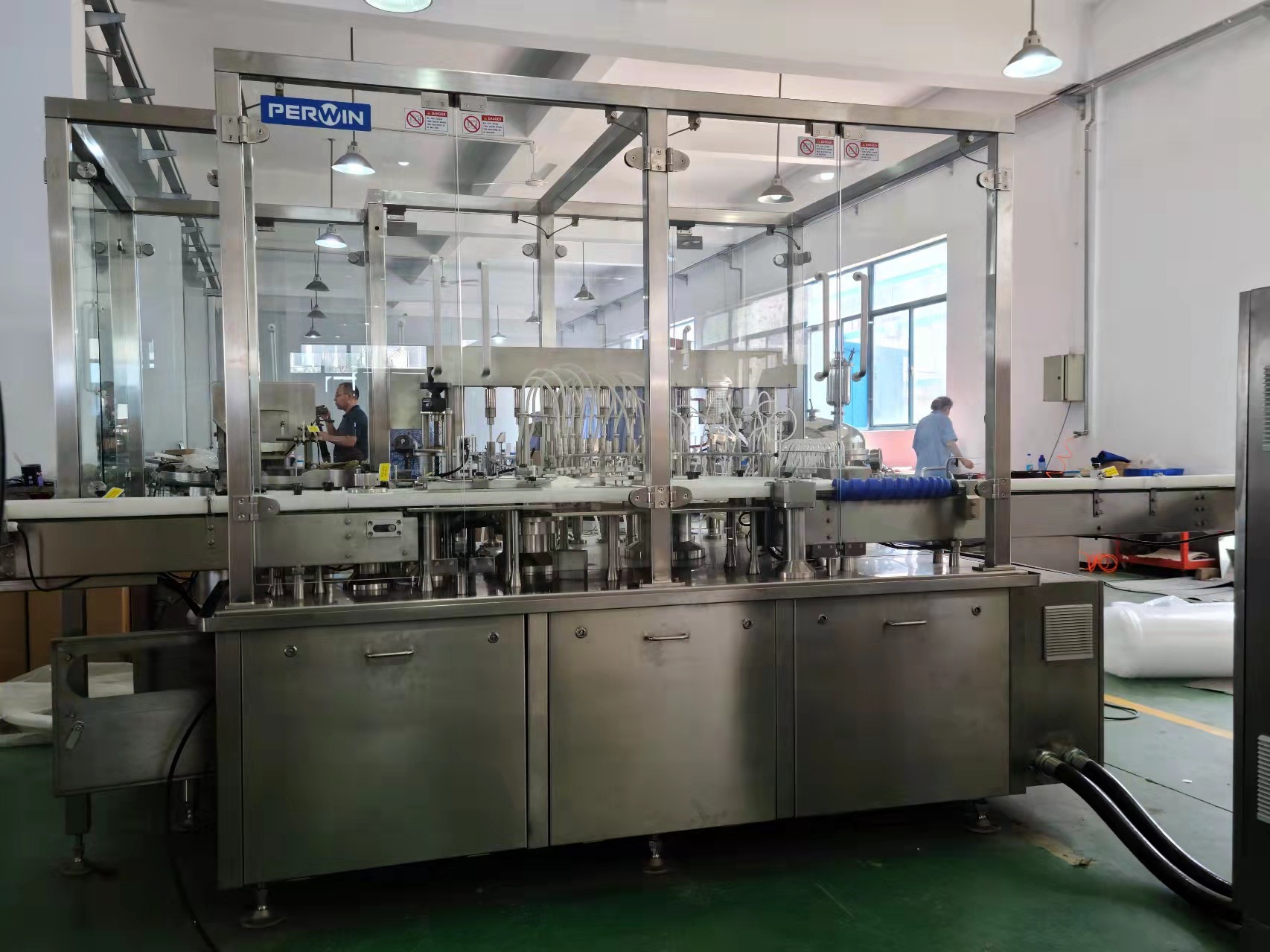 1ml Automatic Vial Filling Stoppering and Capping Machine for Diagnostic Reagents to USA