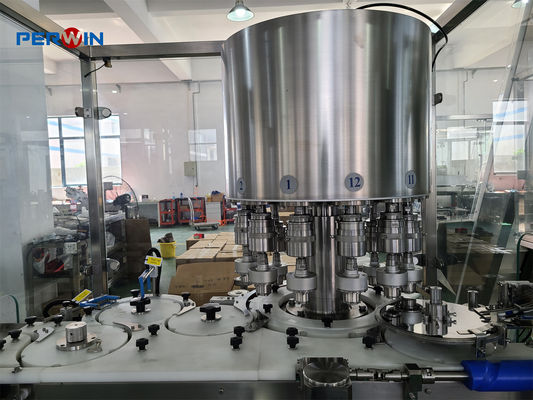 Compressed Air Vial Filling Line PLC Bus Control Stainless Steel ...