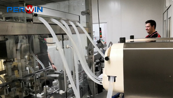 Servo Motor Driven Animal Sera Filling Machine with Bottle Separating ...