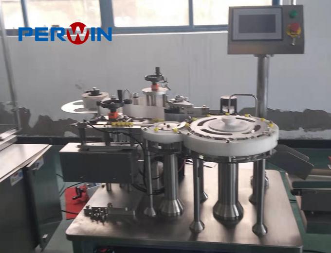 Small Volume Liquid Aseptic Filling Machine PERWIN High Accuracy